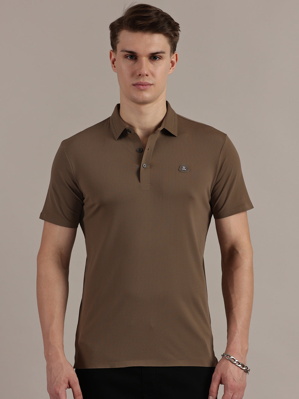 Chocolate Brown Polo Tshirt – Bluence